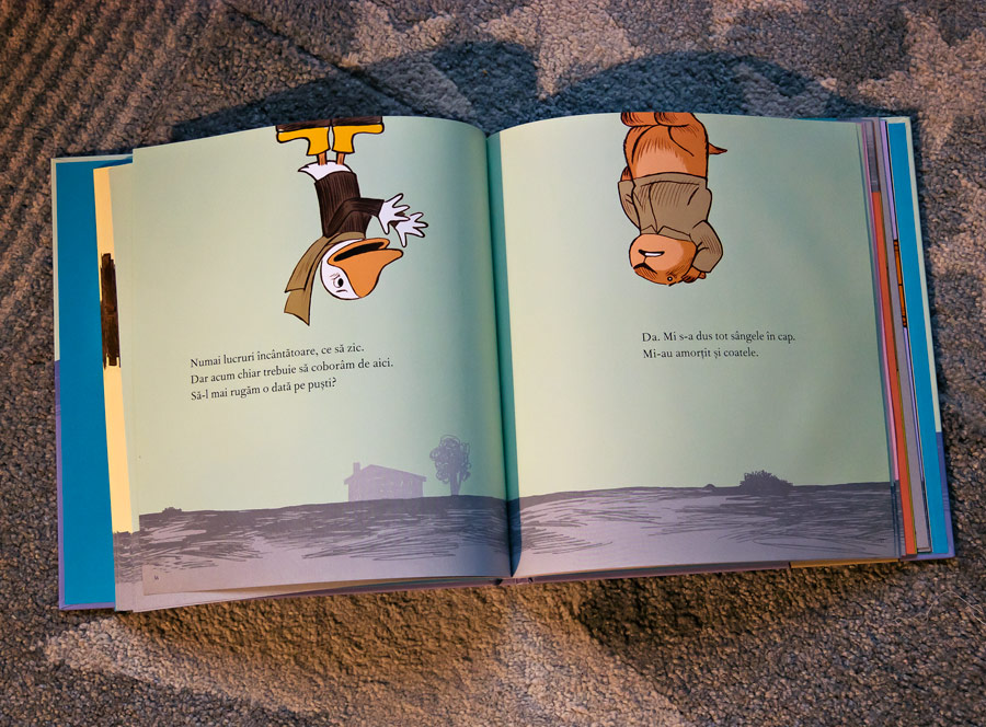 „Aron și Ian cu susu-n jos” - O carte distractivă, numai bună de citit ...